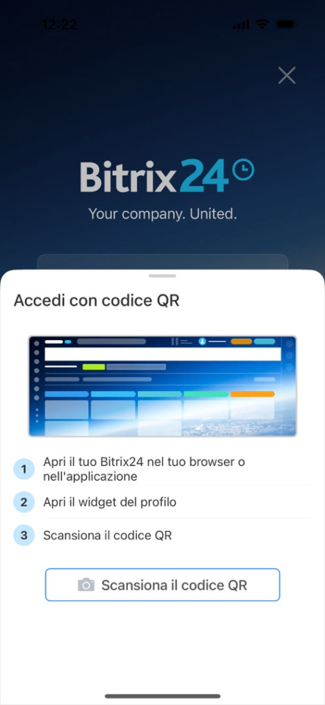 Modi per accedere al tuo account Bitrix24